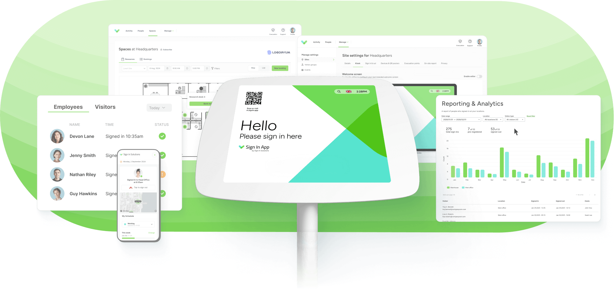 Enterprise Visitor Management System | Sign In Solutions