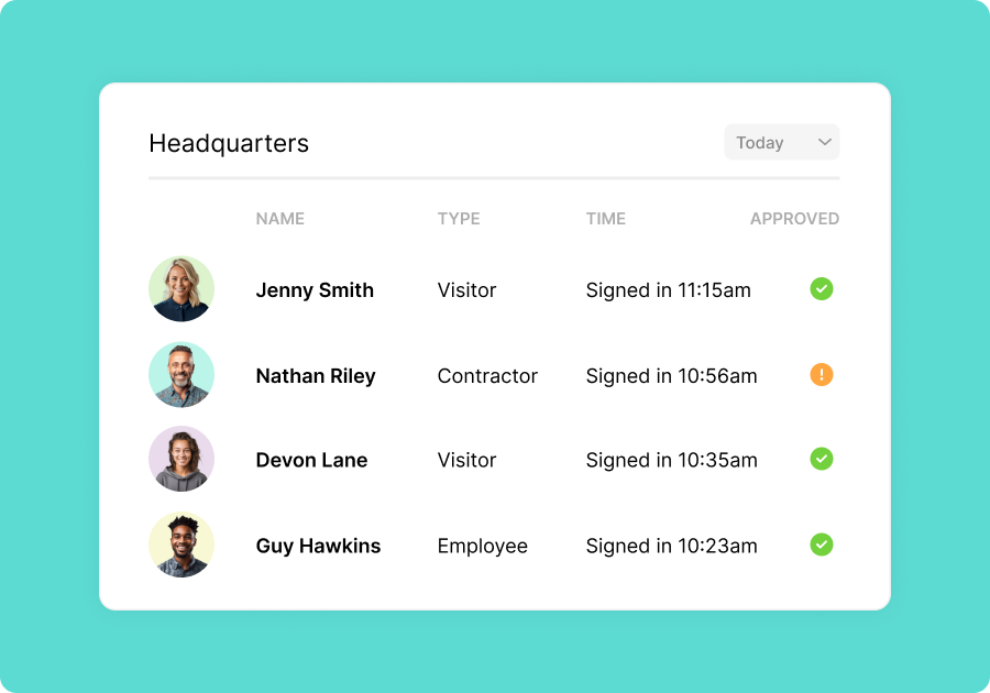 Enterprise Visitor Management System | Sign In Solutions